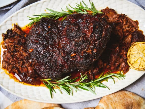 Slow Roasted Greek Leg of Lamb – The Salty Nerve